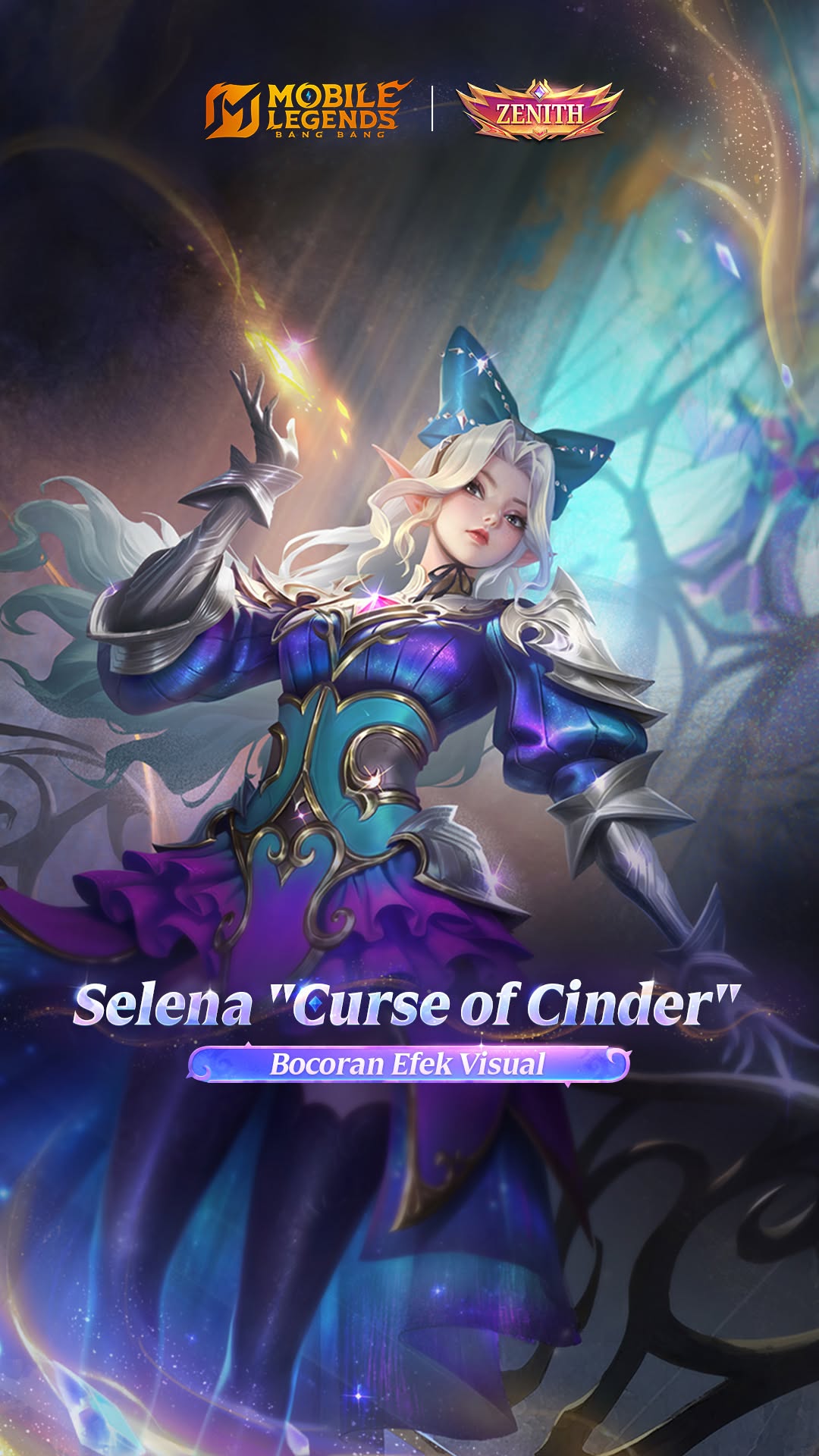 Skin Zenith Selena Curse of Cinder Resmi Hadir - Semesta Game